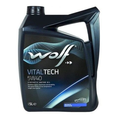 Ulje Wolf VitalTech 5W-40 PI C3 (5L) - eAutodijelovi